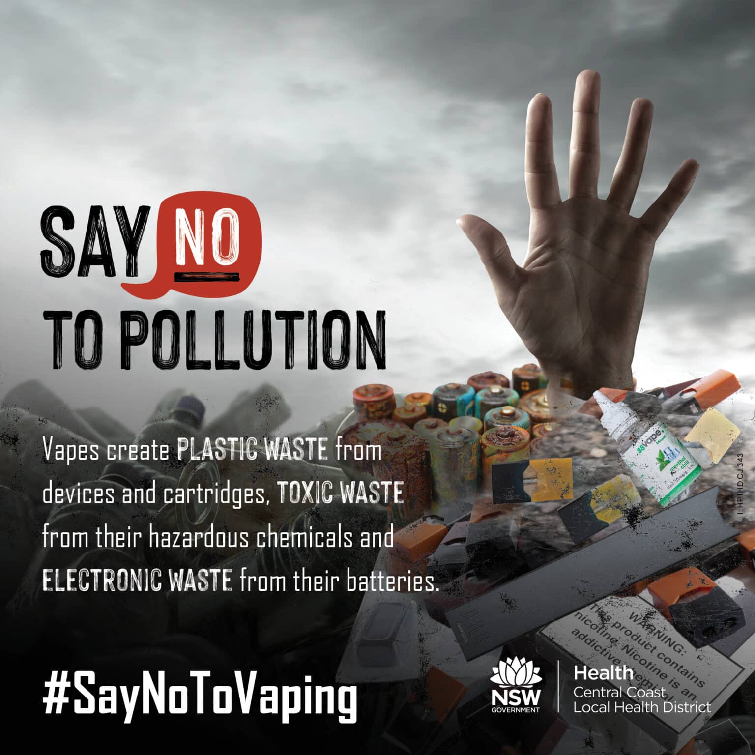 Say No to Vaping - Central Coast Health Promotion Service