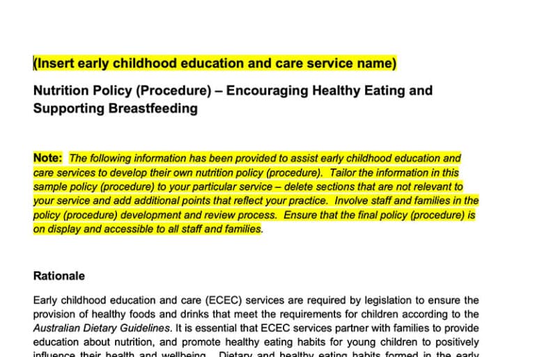 Guidelines, manuals and policies – Central Coast Health Promotion Service